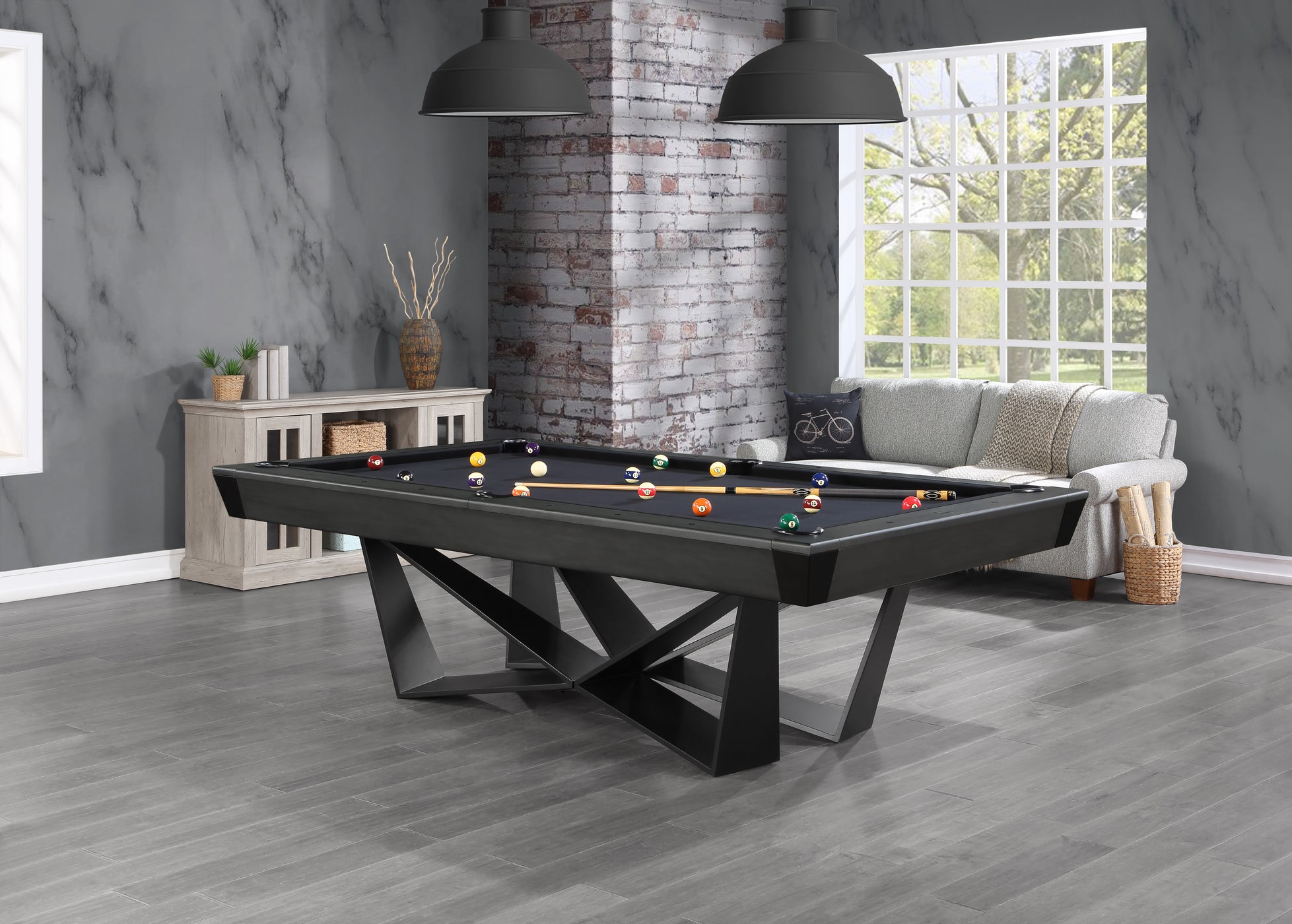 HB Home Alton 8' Pool Table — Billiards.com, Inc