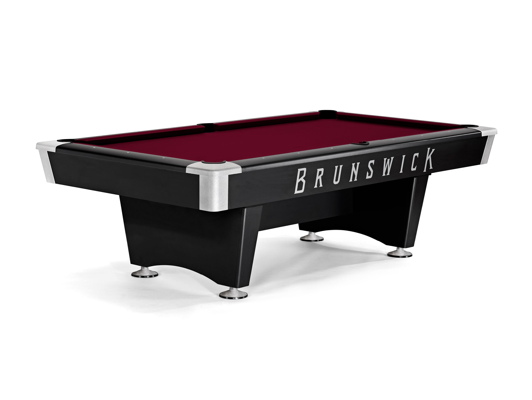 Brunswick Black Wolf 8' Pro Pool Table — Billiards.com, Inc