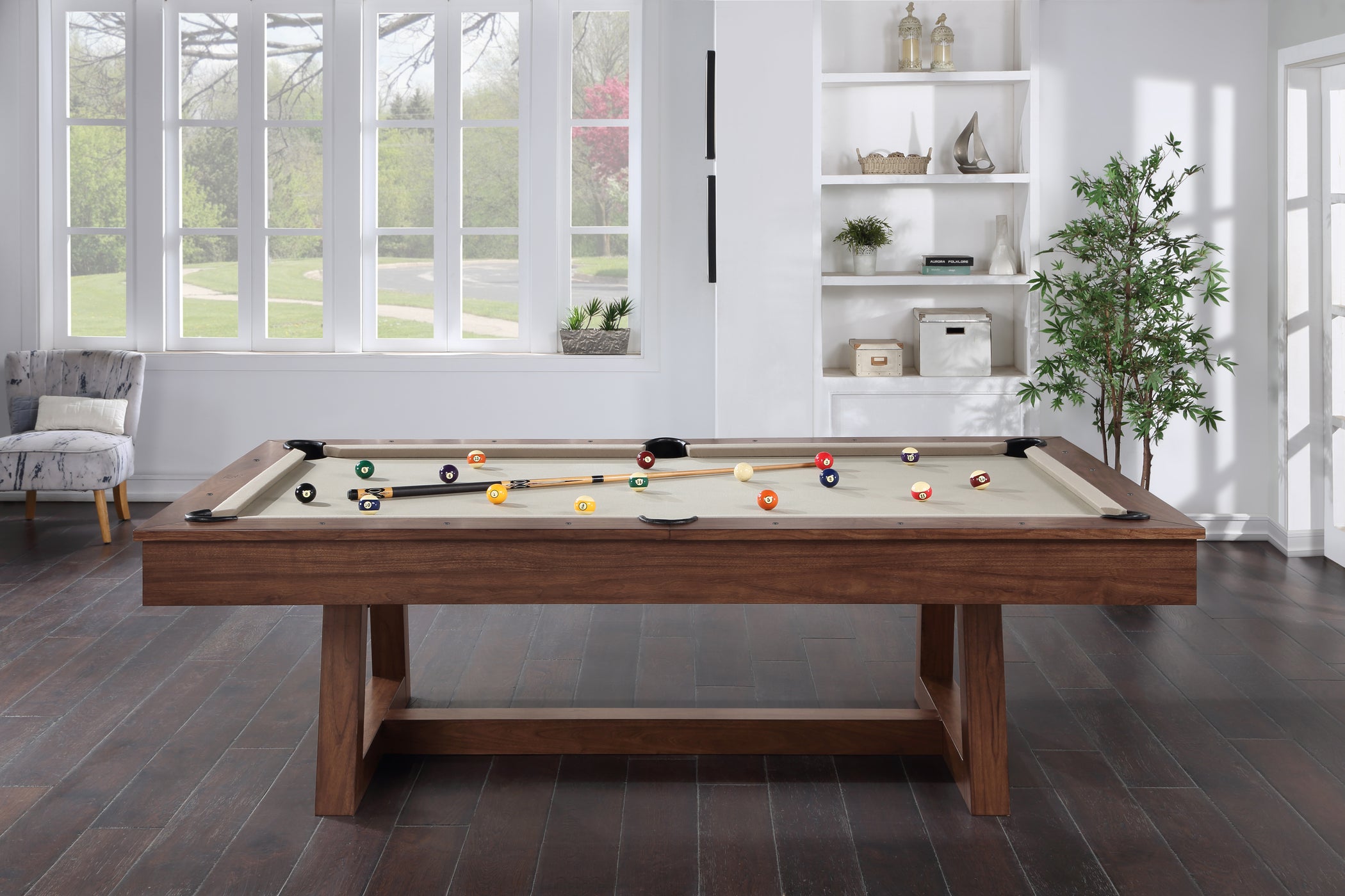 HB Home Aiden 8' Pool Table — Billiards.com, Inc
