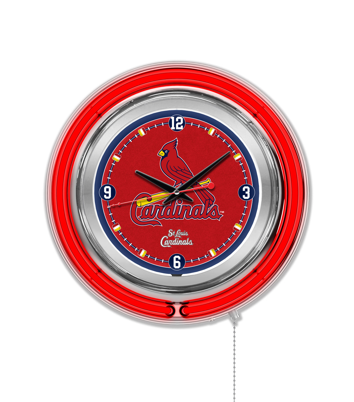 MLB Licensed 15" Neon Clock — Billiards.com, Inc