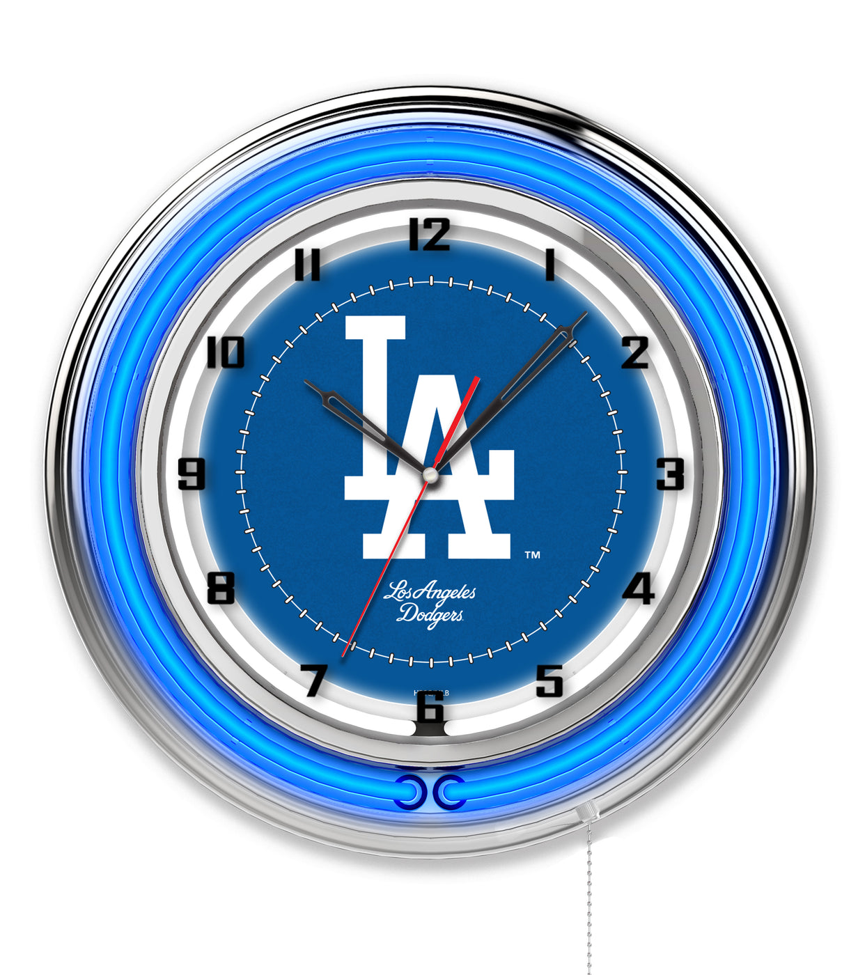 MLB Licensed 19" Double Neon Wall Clock — Billiards.com, Inc