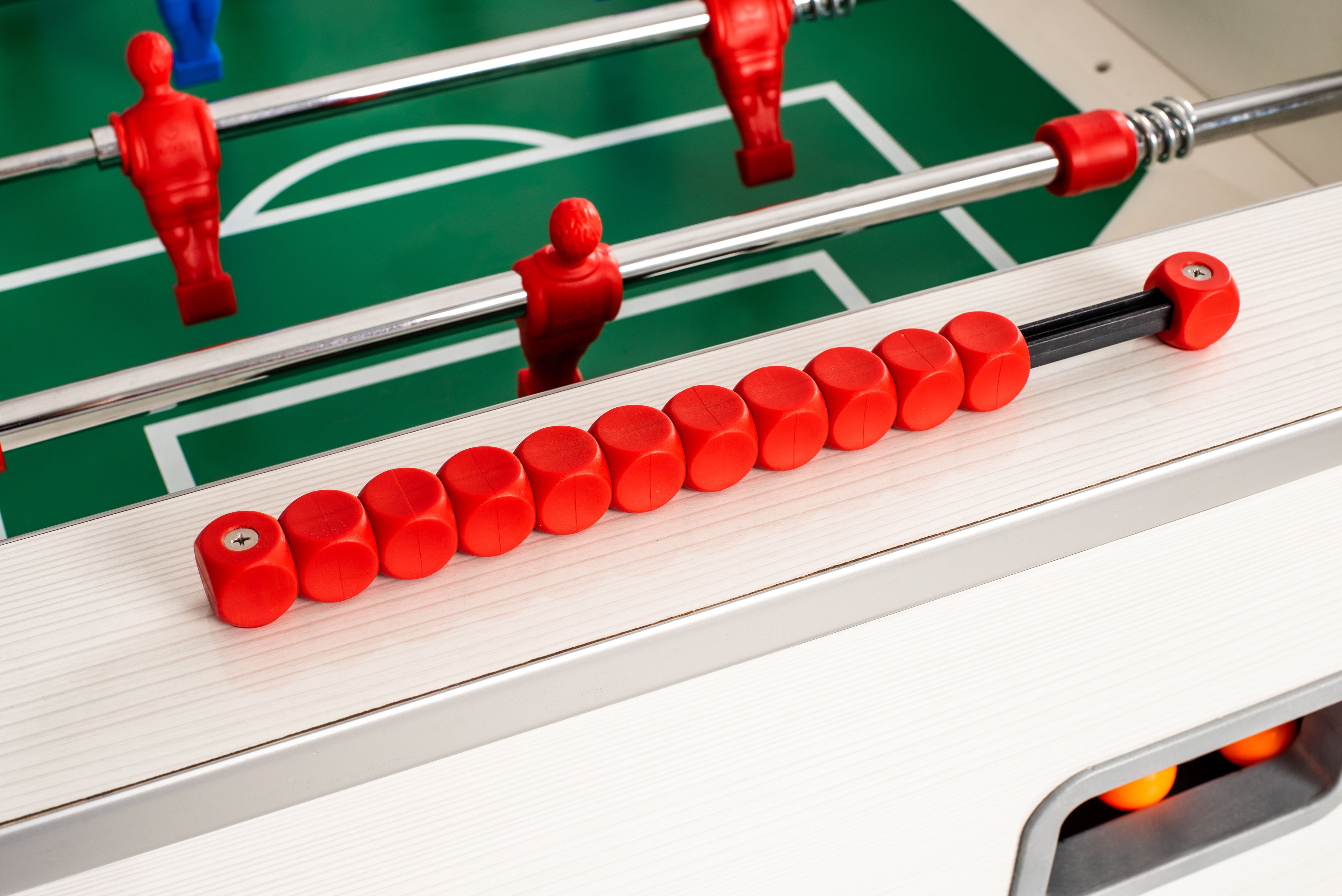 Garlando G-500 Outdoor Foosball Table (White) — Billiards.com, Inc
