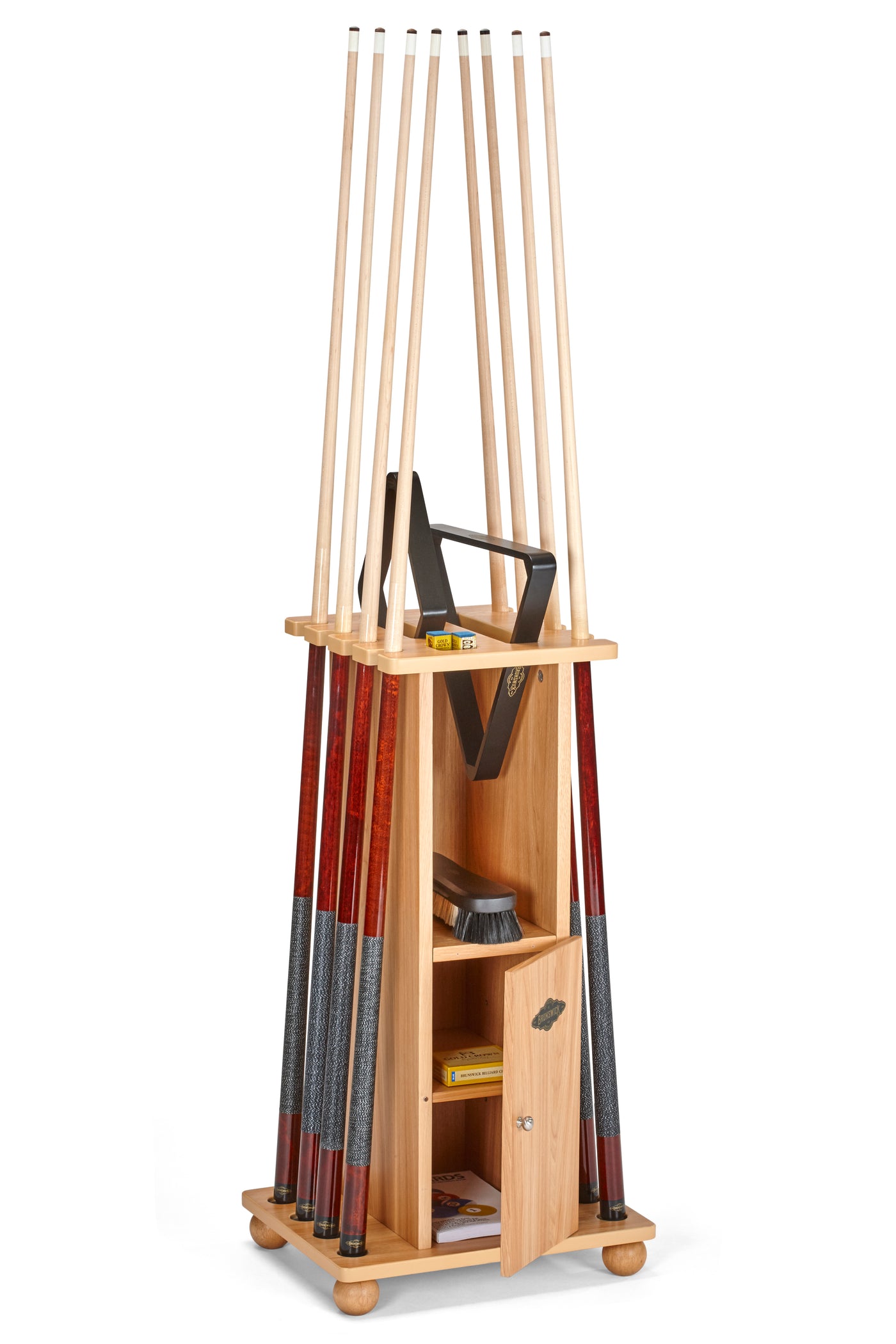 Brunswick Heritage Floor Rack — Billiards.com, Inc