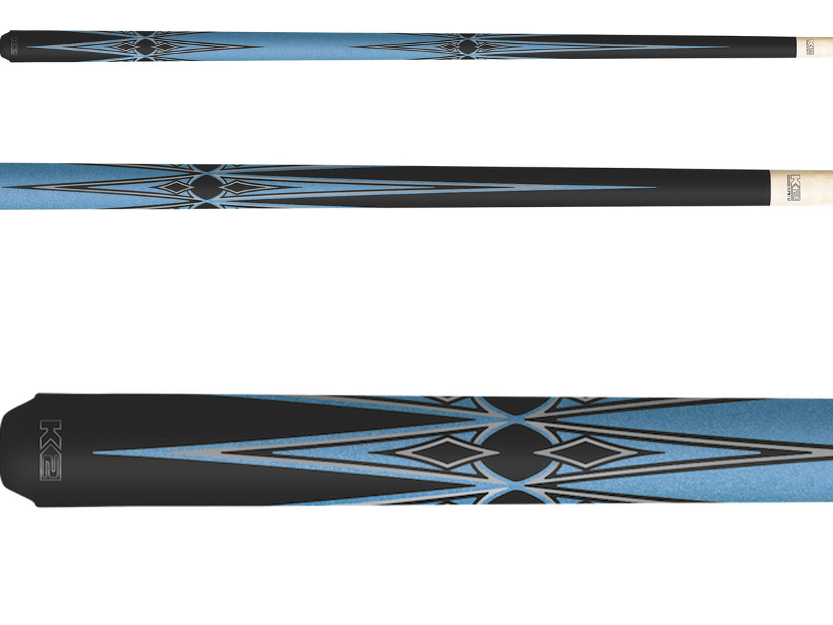 K2 KL160BL Low Deflection Cue — Billiards.com, Inc