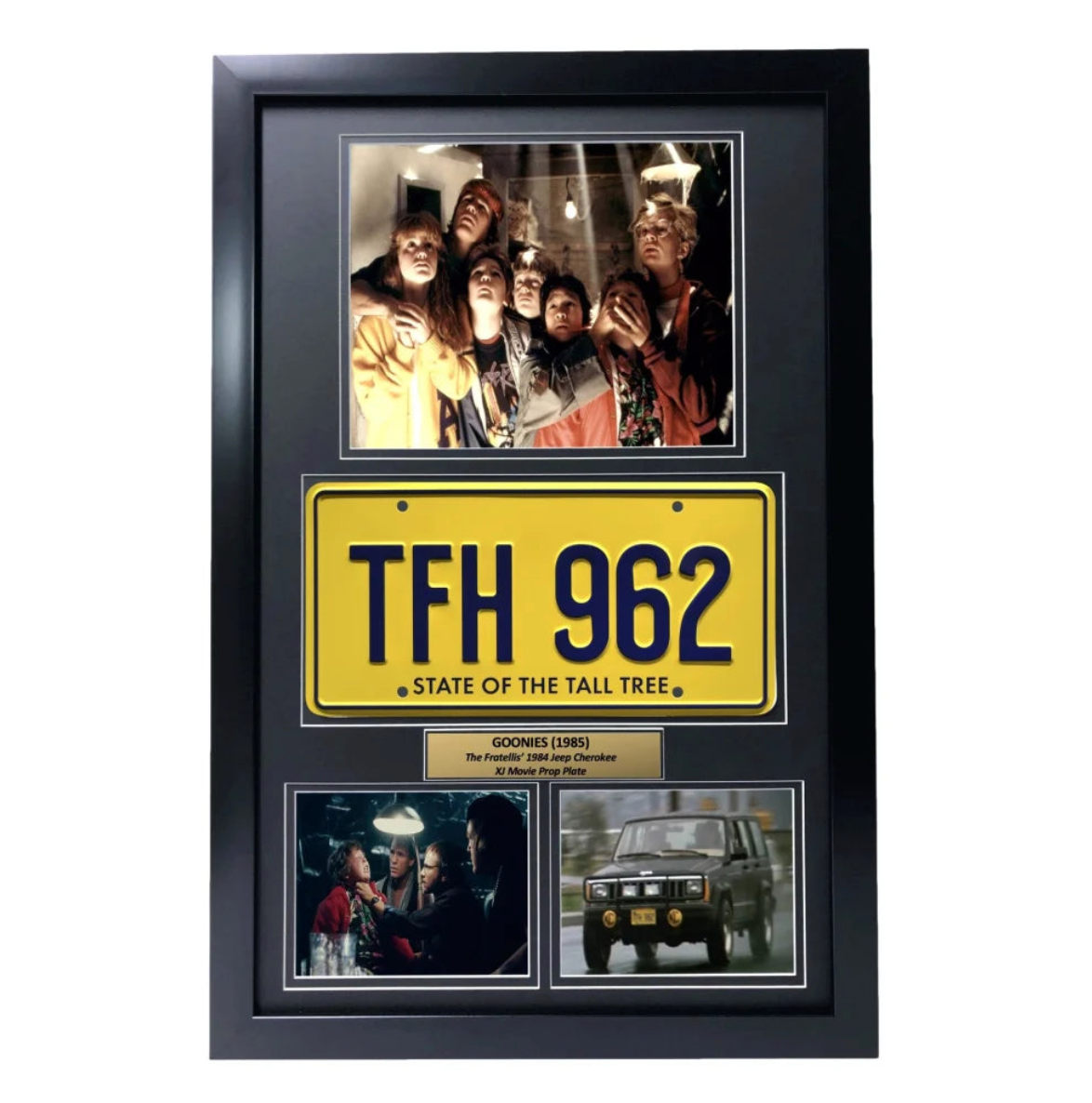 "Goonies" Fratellis Movie Car License Plate Framed Collage — Billiards ...