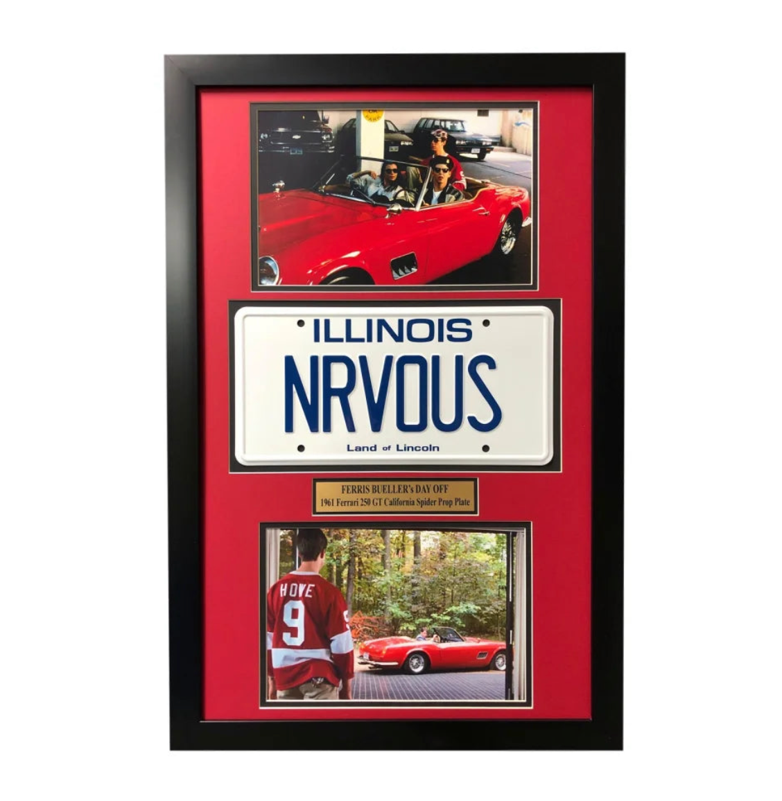 "Ferris Bueller's Day Off" Matthew Broderick Movie Car License Plate F ...