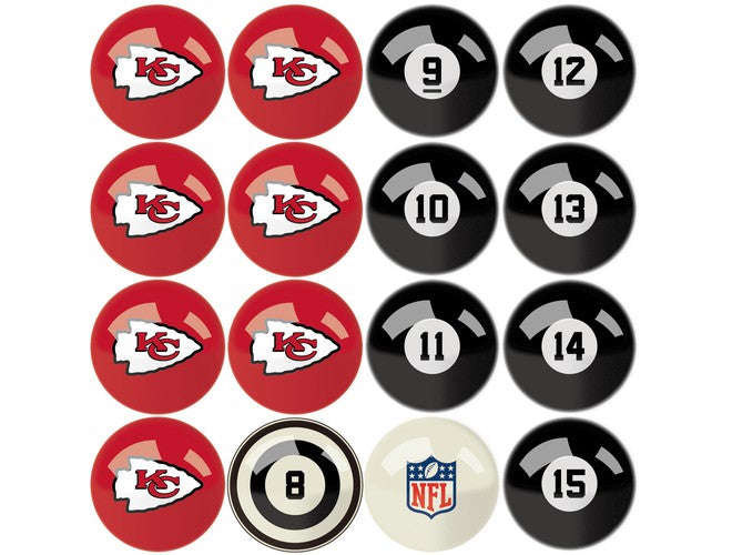 Officially Licensed NFL Team Ball Sets — Billiards.com, Inc