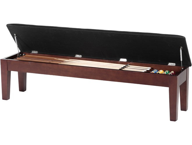 Spencer Marston Wooden Storage Bench — Billiards.com, Inc