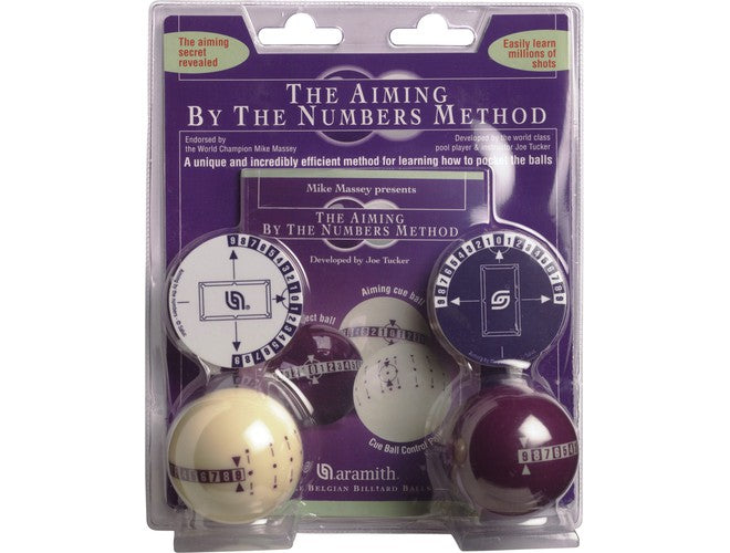 Aramith Aiming by Numbers Training Balls — Billiards.com, Inc