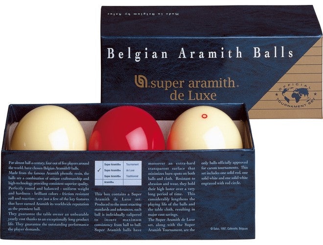 Aramith Super Aramith Deluxe Carom Set — Billiards.com, Inc