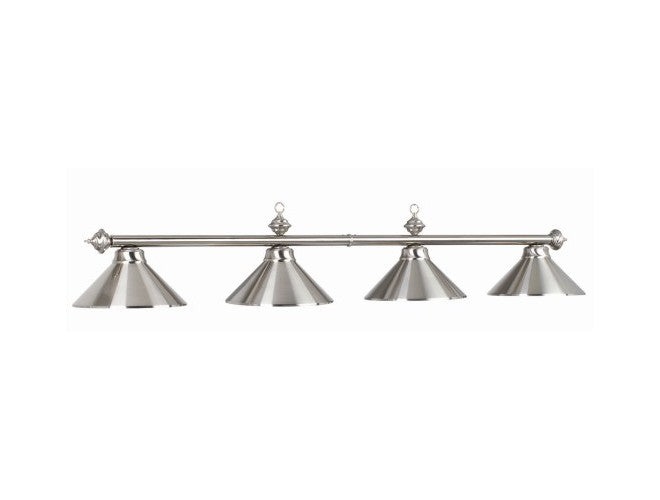 Ram Gameroom Products All Metallic 4-Lamp Bar Pool Table Lights ...