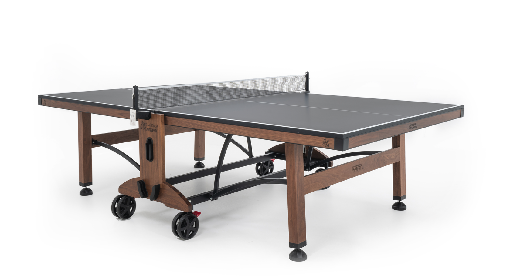 Spencer Marston Golden Eagle Table Tennis - Walnut — Billiards.com, Inc
